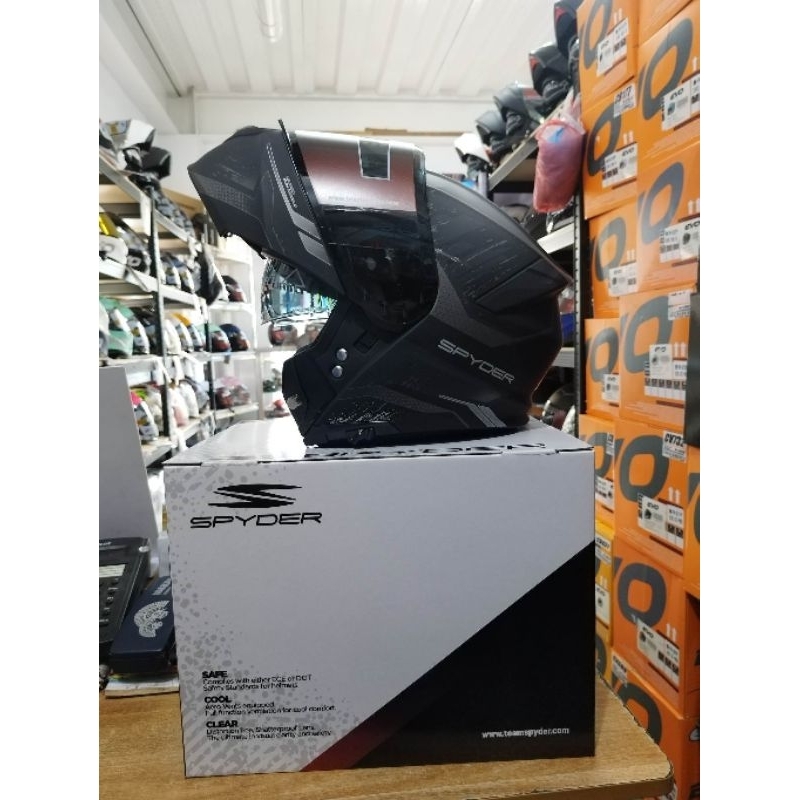 spyder force modular helmet | Shopee Philippines