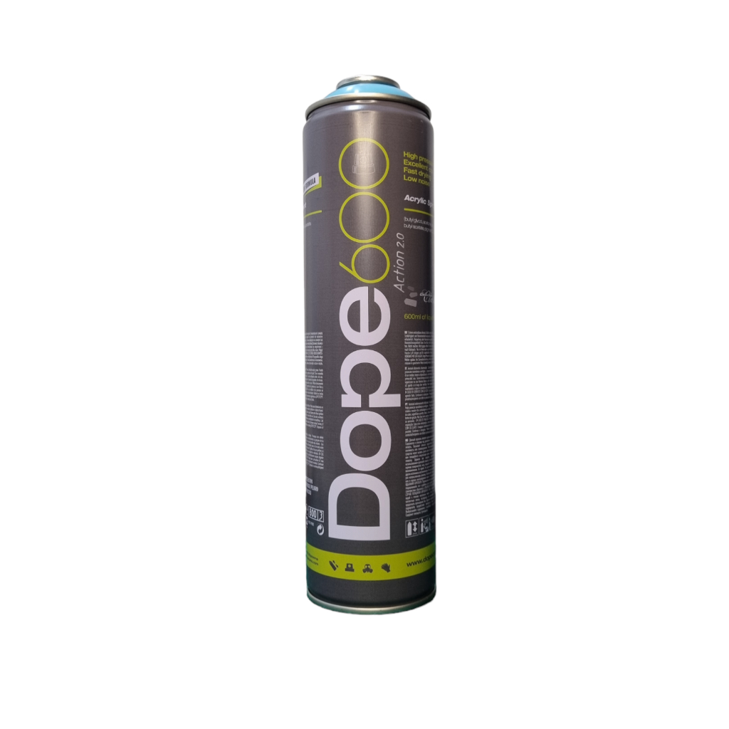 Dope Cans Action 600ml Spray Paint TAHITIAN BLUE with CAP | Shopee ...