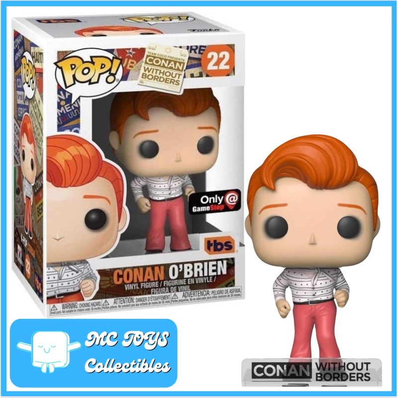 Funko POP! Conan Without Borders K-Pop Conan O’ Brien #22 (Free ...