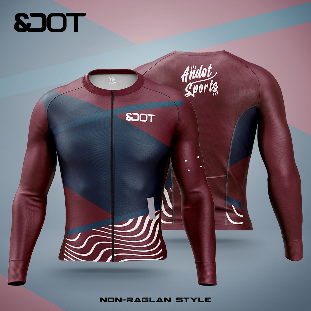 LONGSLEEVES ANDOT CYCLING BIKE JERSEY | Shopee Philippines