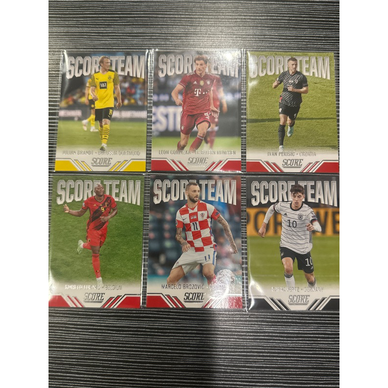FIFA PANINI SCORE SOCCER 2021-22 - Score Team Cards Romelu Lukaku Kai ...