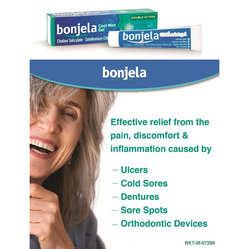 Bonjela Cool Mint Pain Relief Gel for Adult | Shopee Philippines