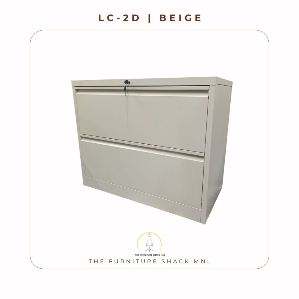 2 Layer Lateral Filing Cabinet LC-2D Beige | Shopee Philippines
