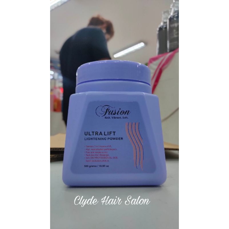 FUSION Ultra Lift Lightning Hair Bleaching Powder 500g | Shopee Philippines