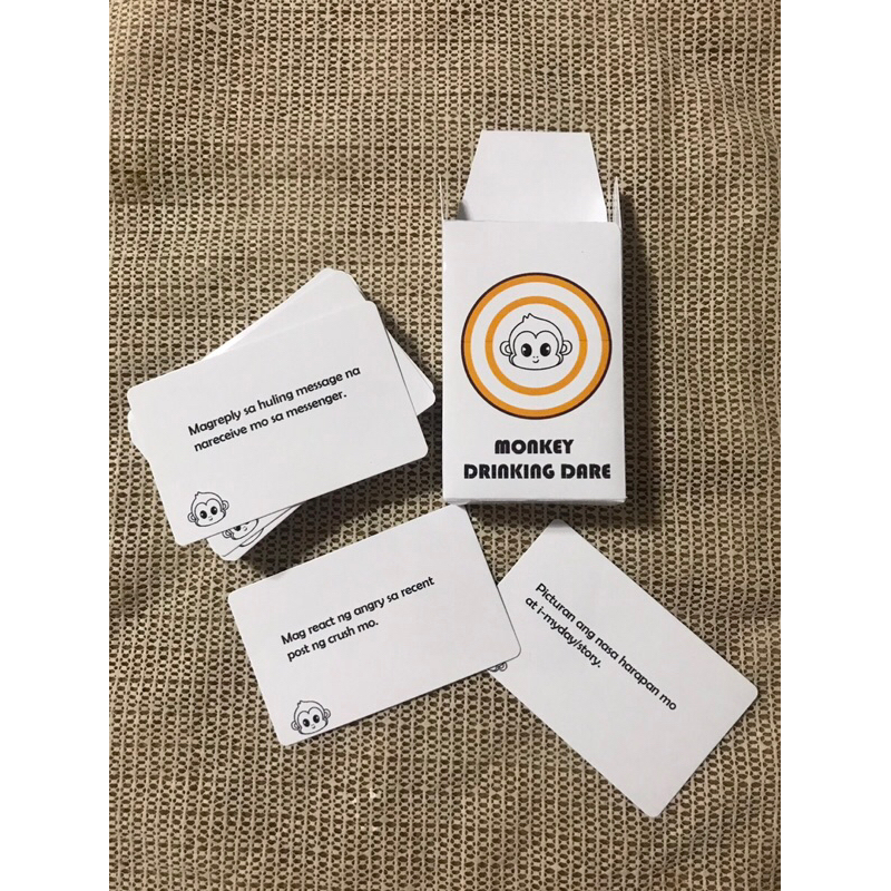 Pinoy Dare Drinking Card Game for Walwal (Tagalog Dares 50 cards ...