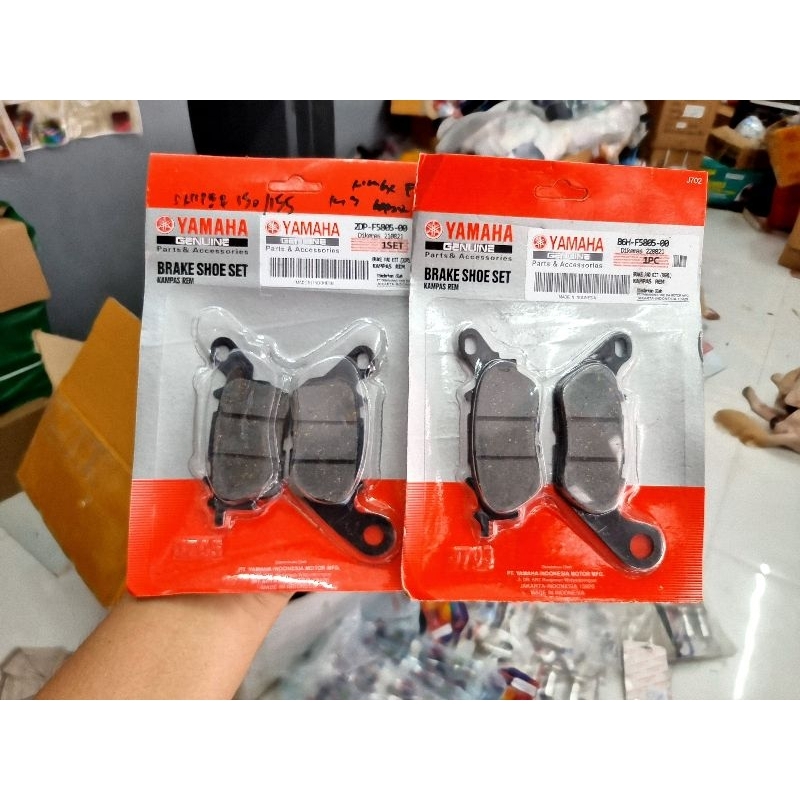 ☑️YAMAHA BRAKE PAD MIO SPORTY/SOULTY/MIO I 125/NMAX/AEROX/SNIPER ...