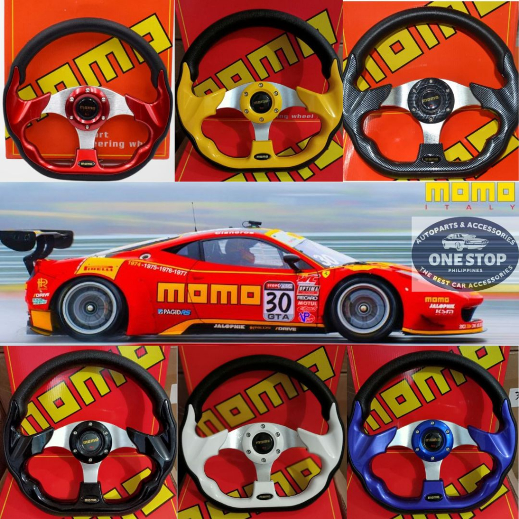 New Arrival MOMO Sports Racing Universal Car Drifting Steering Wheel ...