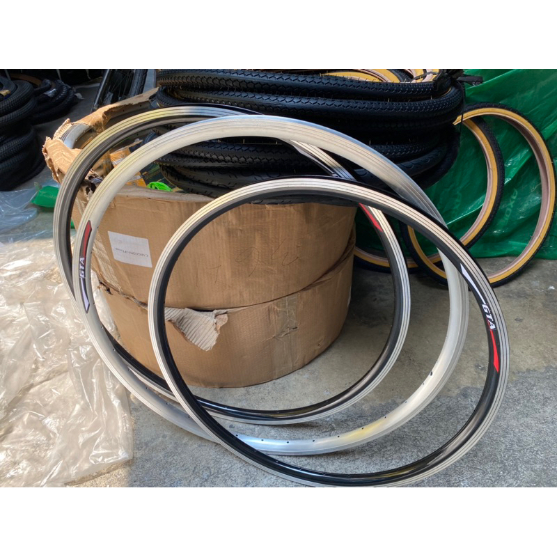 GTA Alloy Roadbike and MTB Rim with brake lining 700c and size 26 ...