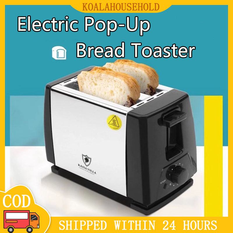 Bread Toaster home kitchen 2 slice Extra-Wide Slot Toaster electric ...