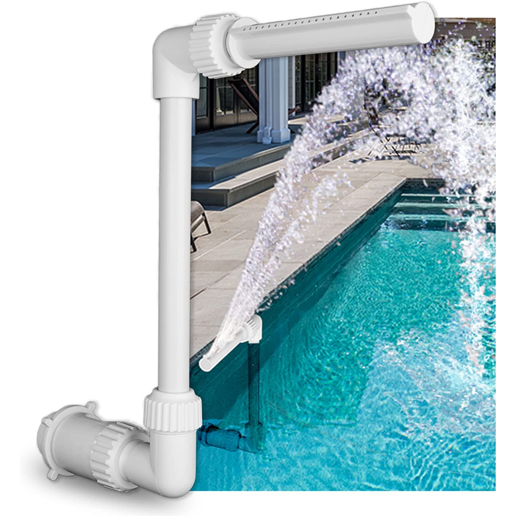 Adjustable Swimming Pool Waterfall Fountain Kit Fountain Water Spay ...