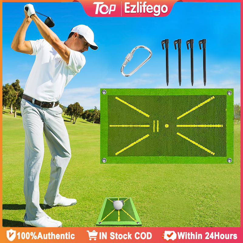 Premium Golf Mat Hitting Pad Outdoor Golf Practice Mats | Shopee ...