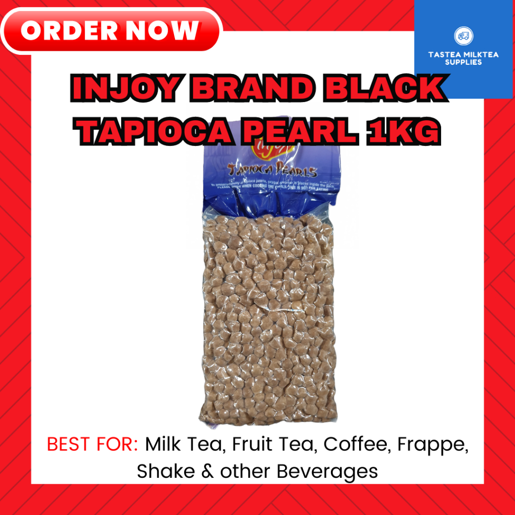 Injoy Tapioca Boba Pearl 1kg | Injoy Tapioca Pearl | Injoy Sago ...