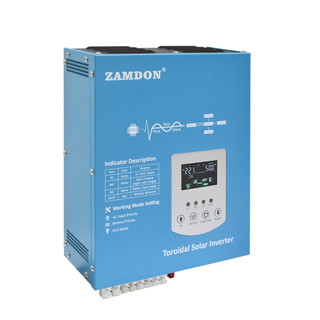 Zamdon Toroidal Hybrid Off-grid Solar Inverter 12V1000W with 40A MPPT ...