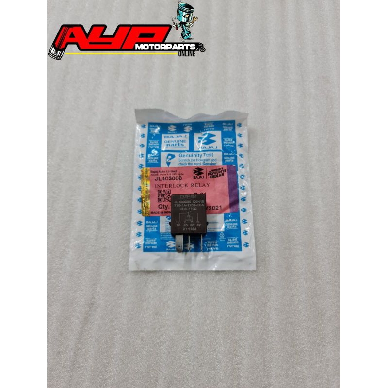 Genuine Interlock Relay - NS 125 NS 200 RS 200 DOMINAR 400 (JL403000 ...