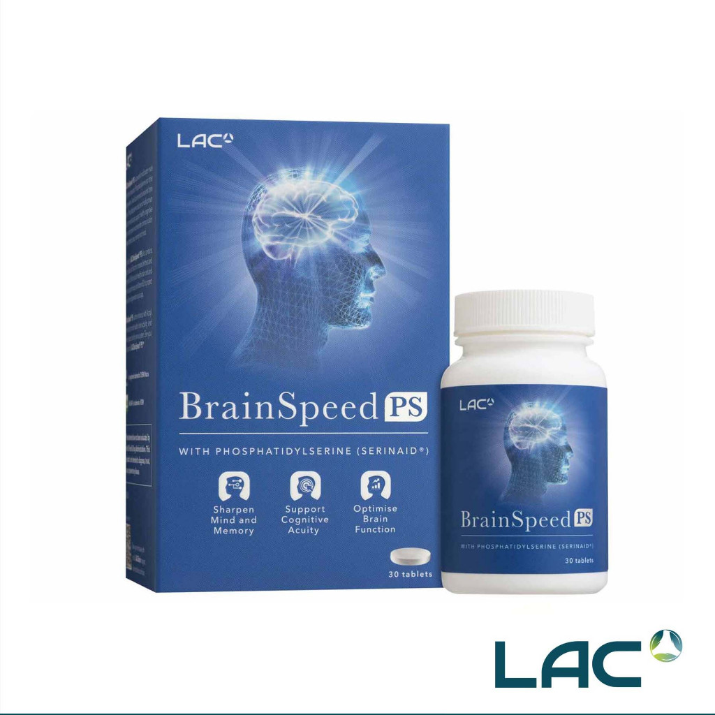 LAC Brain Brain Speed PS 30 Tablets (Consume within April 2026 ...