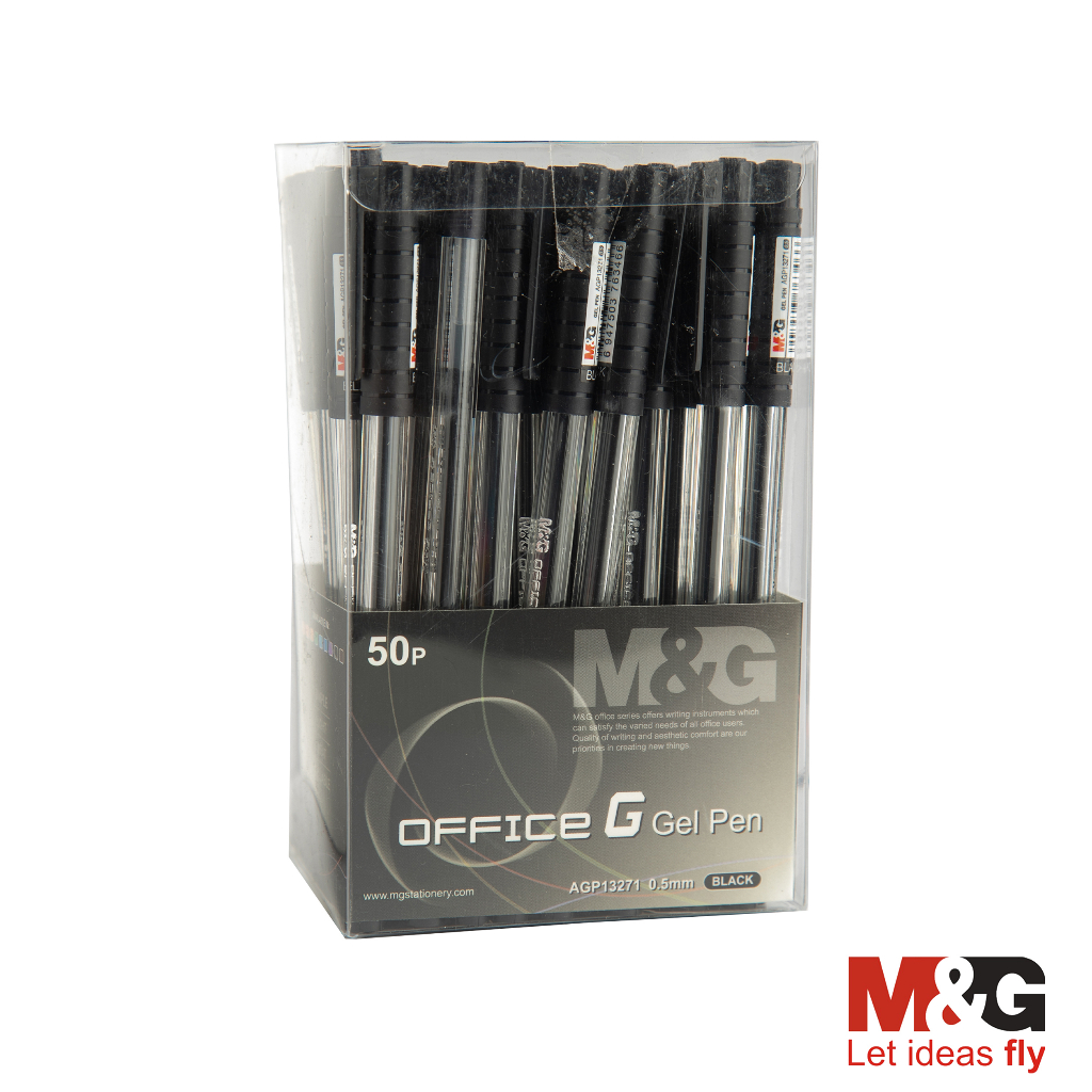 M&G Office G Gel Pen Gp99 0.5mm Agp13271 (50pcs) | Shopee Philippines