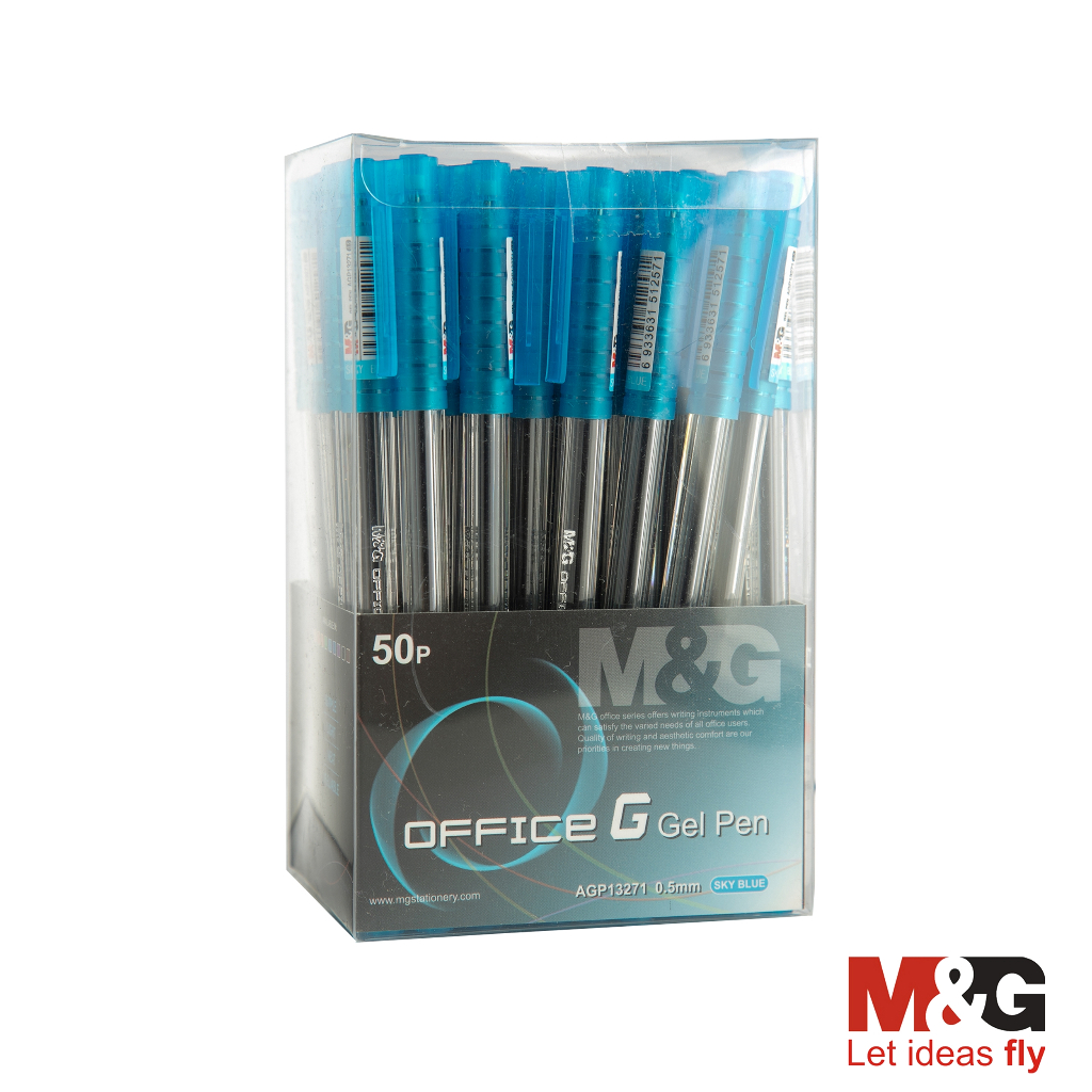 M&G Office G Gel Pen Gp99 0.5mm Agp13271 (50pcs) | Shopee Philippines