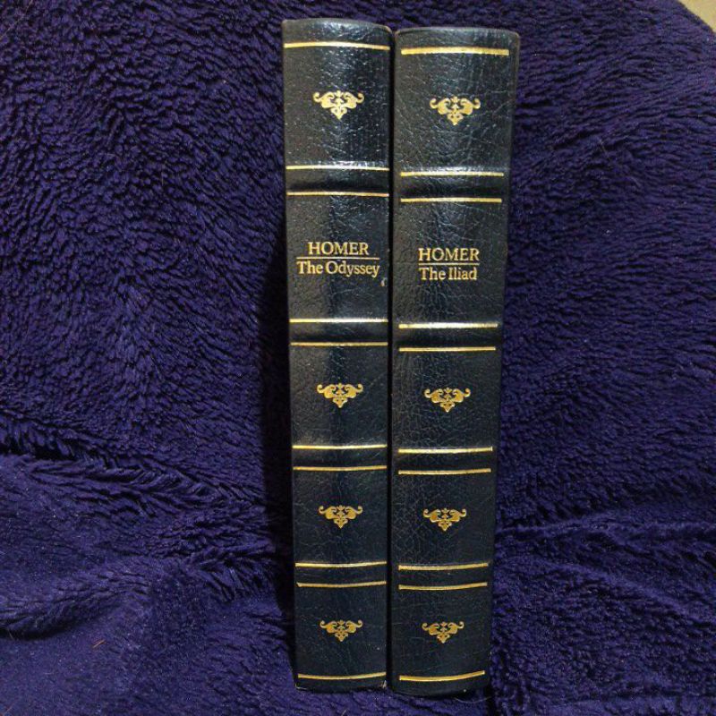 the odyssey the Iliad by Homer Hardbound | Shopee Philippines