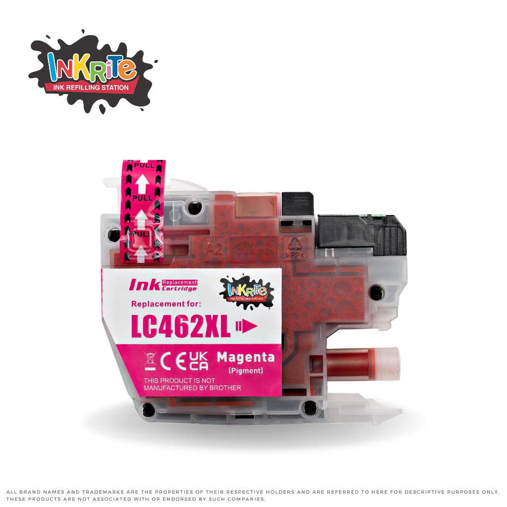 Inkrite LC462XL LC462 XL Compatible Ink Cartridge for Brother MFC J2340 ...