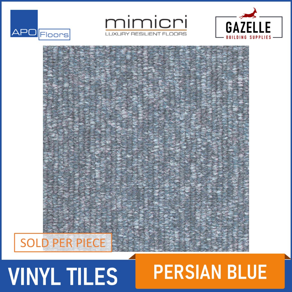 Apo Floor Vinyl Tiles Mimicri Carpet, and Stone Series 3mm Thick 450mm ...