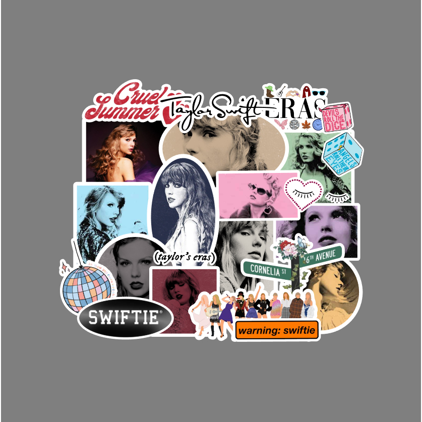 Taylor Swift - Sticker Pack Waterproof Laminated | Shopee Philippines