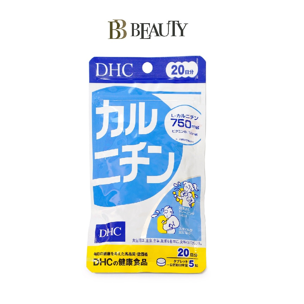 DHC Carnitine Slimming and Fitness Supplement 20 Days 100 Tablets ...