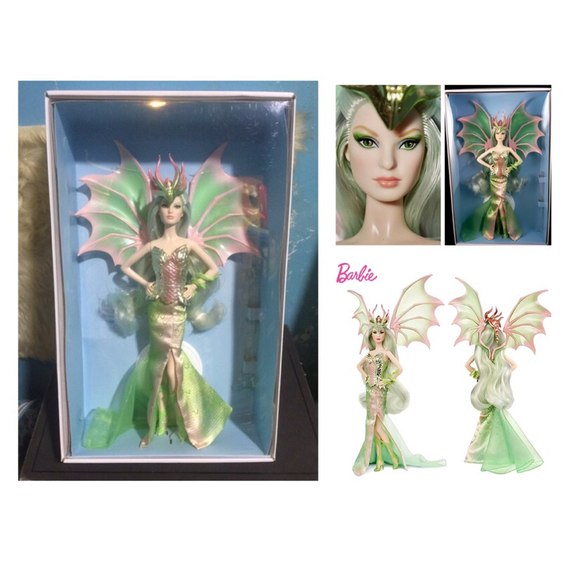 NRFB 2020 mythical muse dragon empress barbie doll loubotin PREORDER ...
