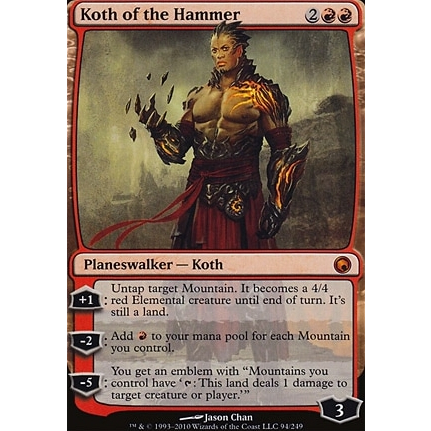Koth of the Hammer - Scars of Mirrodin (SOM) | Shopee Philippines