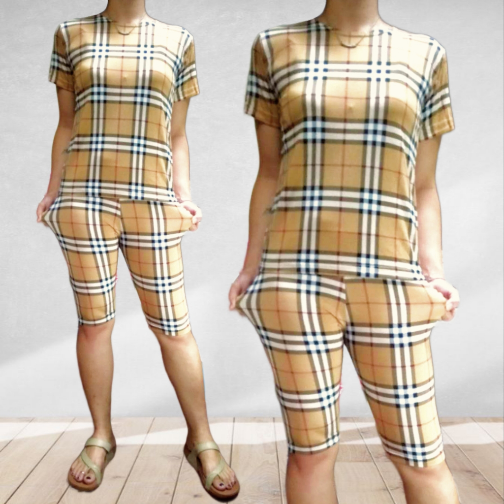 CHECKERED TERNO TOKONG SET FOR ADULT (FIT UP TO XL) | Shopee Philippines