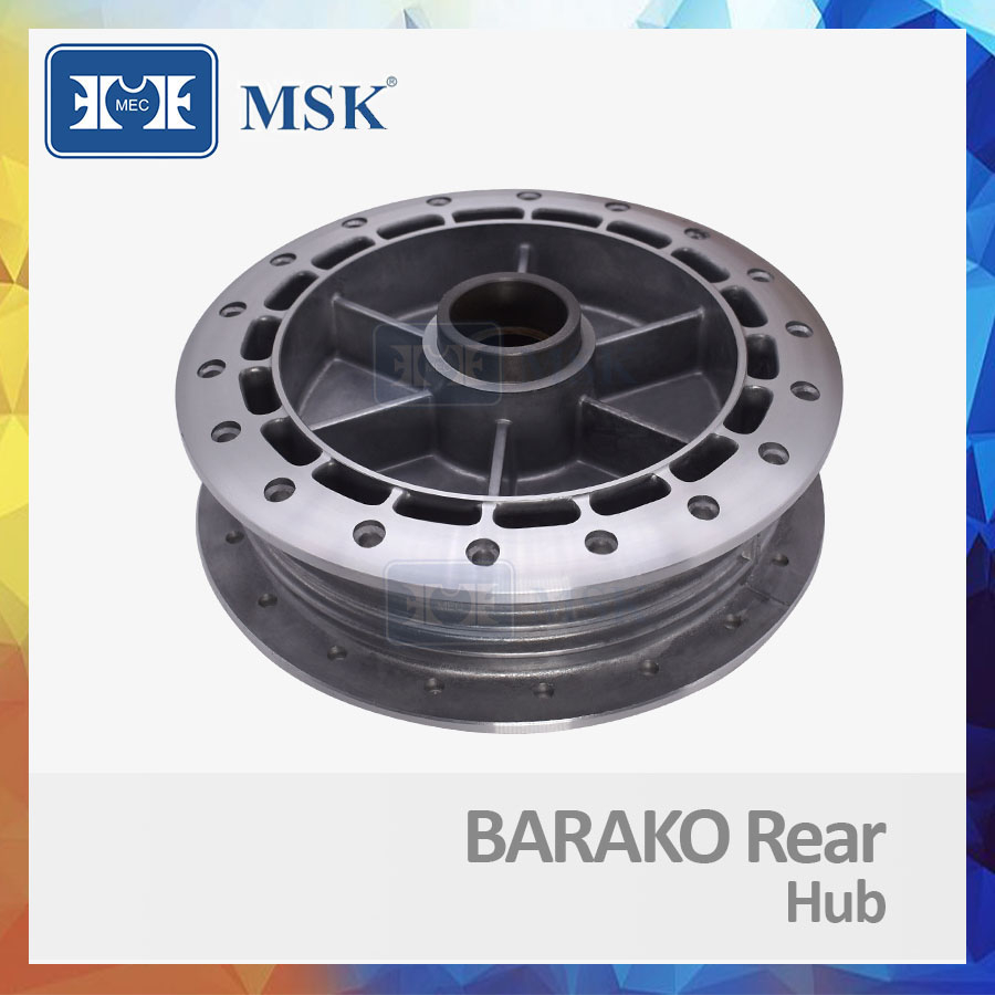 Kawasaki BARAKO 1/ BARAKO 2/BC175 Rear hub “MSK” Japan Standard- Heavy ...