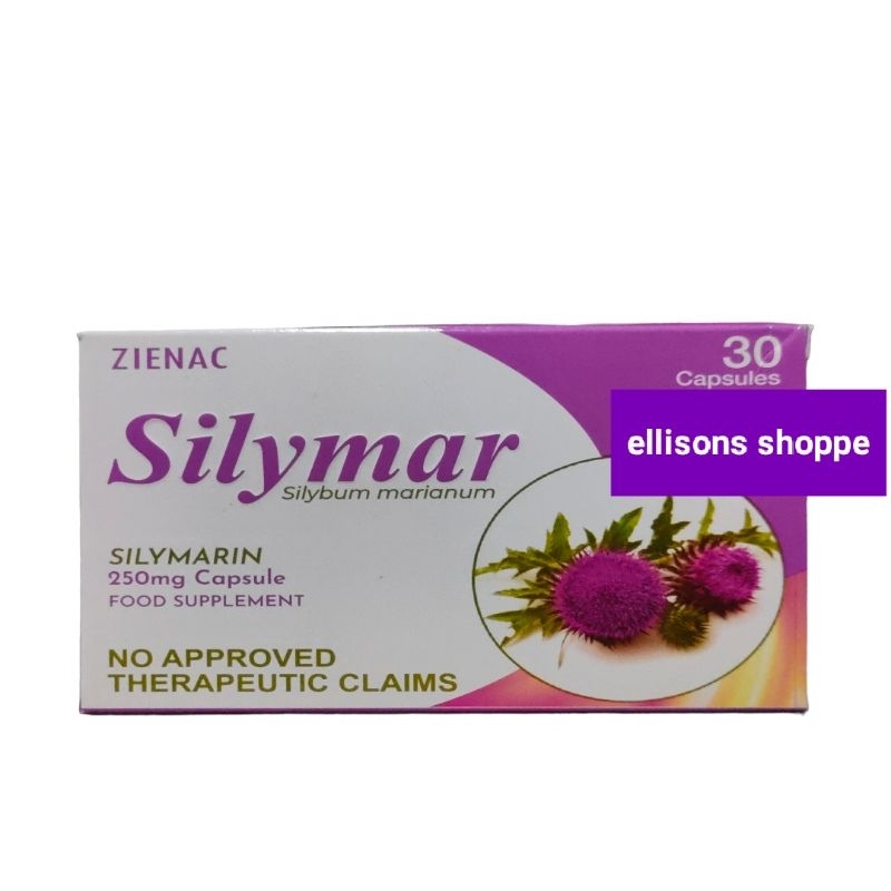 Silymar Silymarin 250mg Food Supplement 30 Capsules | Shopee Philippines
