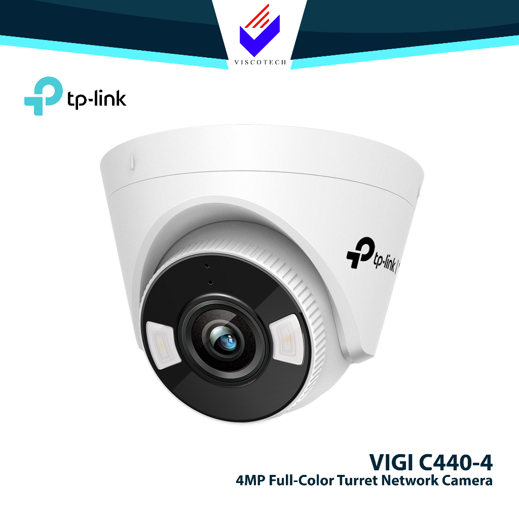 TP-Link VIGI C440-4 4MP Full-Color Turret Network Camera | Shopee Philippines