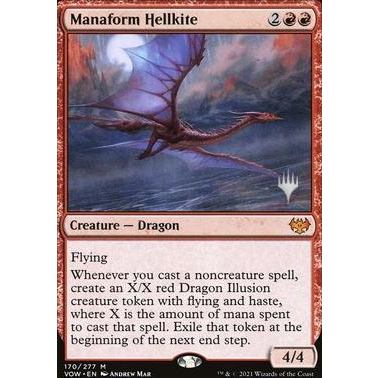 Manaform Hellkite (Promo Pack) - Innistrad: Crimson Vow | Shopee ...