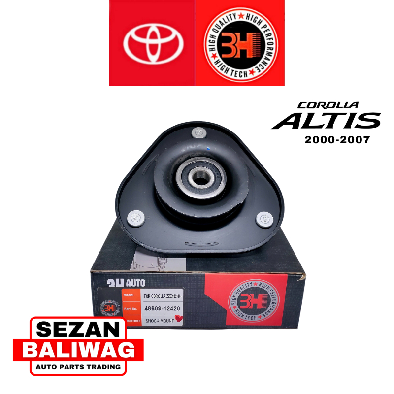 3H FRONT SHOCK MOUNTING TOYOTA COROLLA ALTIS 2002-2007 48609-12420 ...