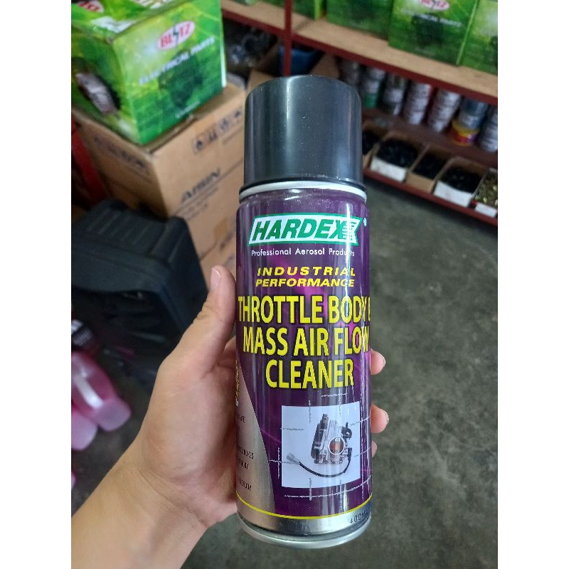 Hardex Throttle Body & Mass Air Flow Cleaner 400ml | Shopee Philippines