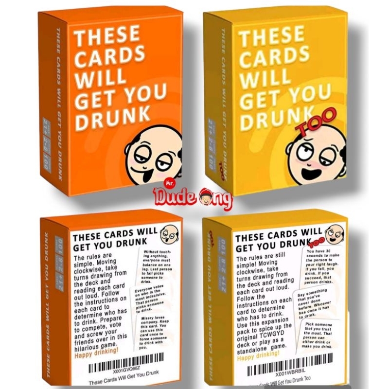 These Cards will make you Drunk | Shopee Philippines