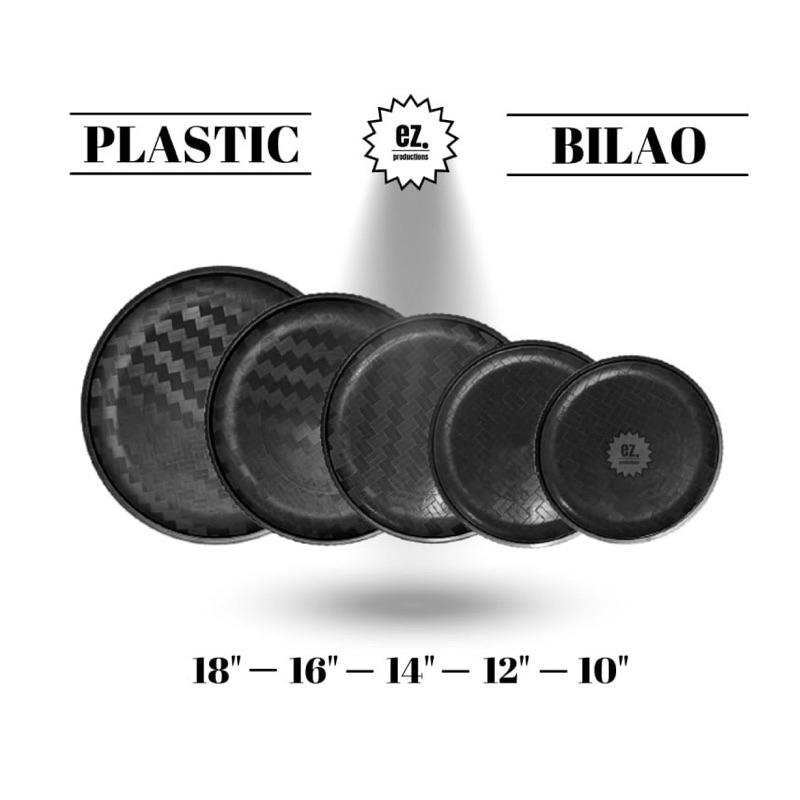 PLASTIC BILAO (10”, 12”, 14”, 16”, 18”) | Shopee Philippines