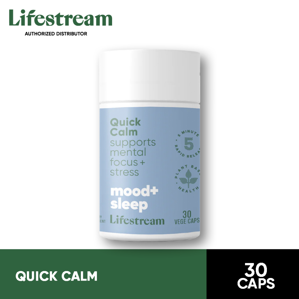 Lifestream Quick Calm 30 Capsules | Shopee Philippines