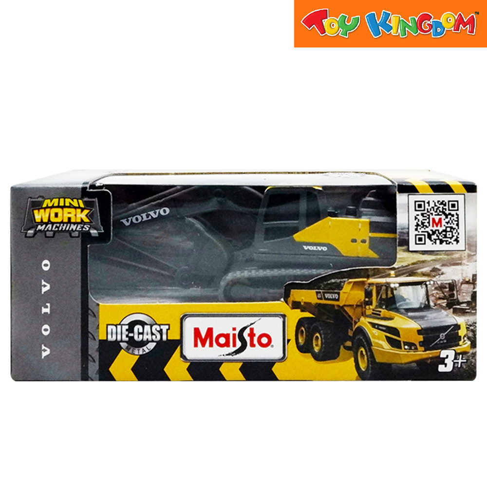 Maisto Volvo EC220E Excavator With Bucket 3 Inch Die-cast | Shopee ...