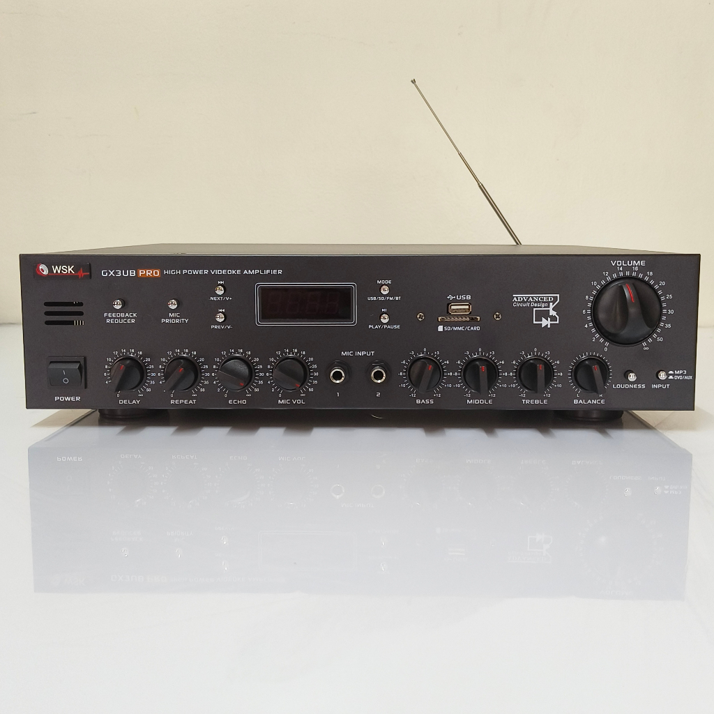 Golden Eagle GX-3UB PRO USB/BT/FM Professional High Power Videoke ...