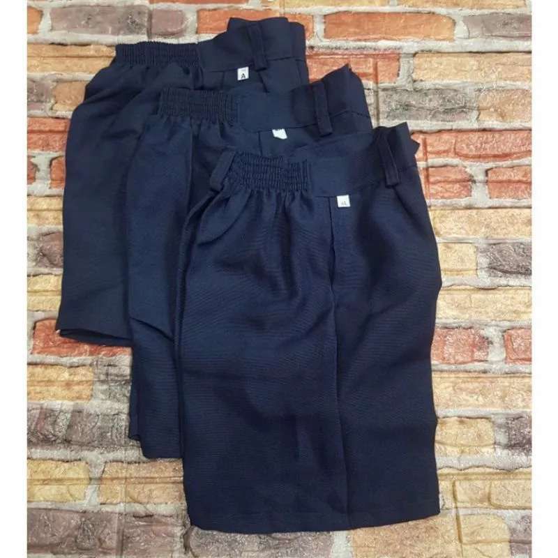 SCHOOL UNIFORM SHORT FOR KIDS (NAVY BLUE & KHAKI) | Shopee Philippines