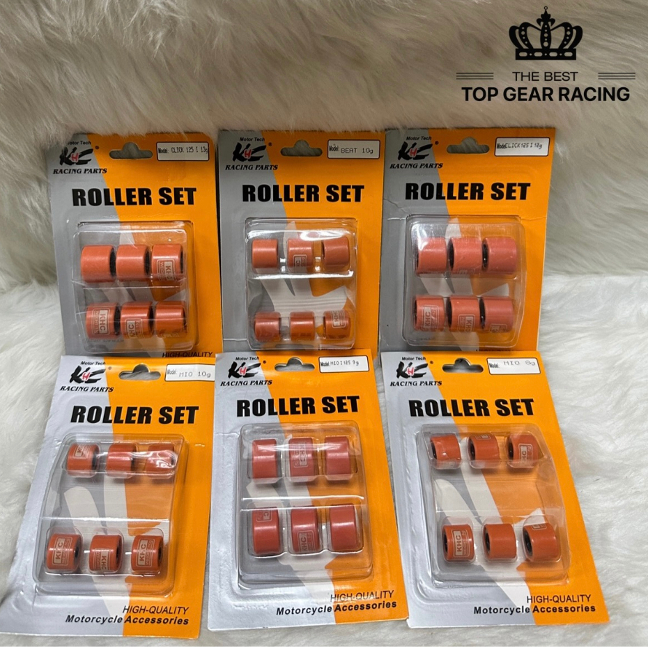 KHC FLYBALL 6pcs setMIO BEAT CLICK NMAX GY6 MIO I 125 7g/8g/9g/10g/11g ...