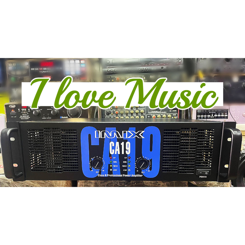 Imix by Trident CA-19 Professional Powered Amplifier 0RIGINAL 100% ...