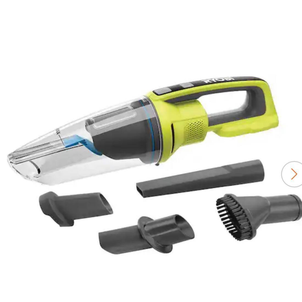 RYOBI PCL702B 18V Cordless Wet/Dry Hand Vacuum (Tool Only - Battery ...
