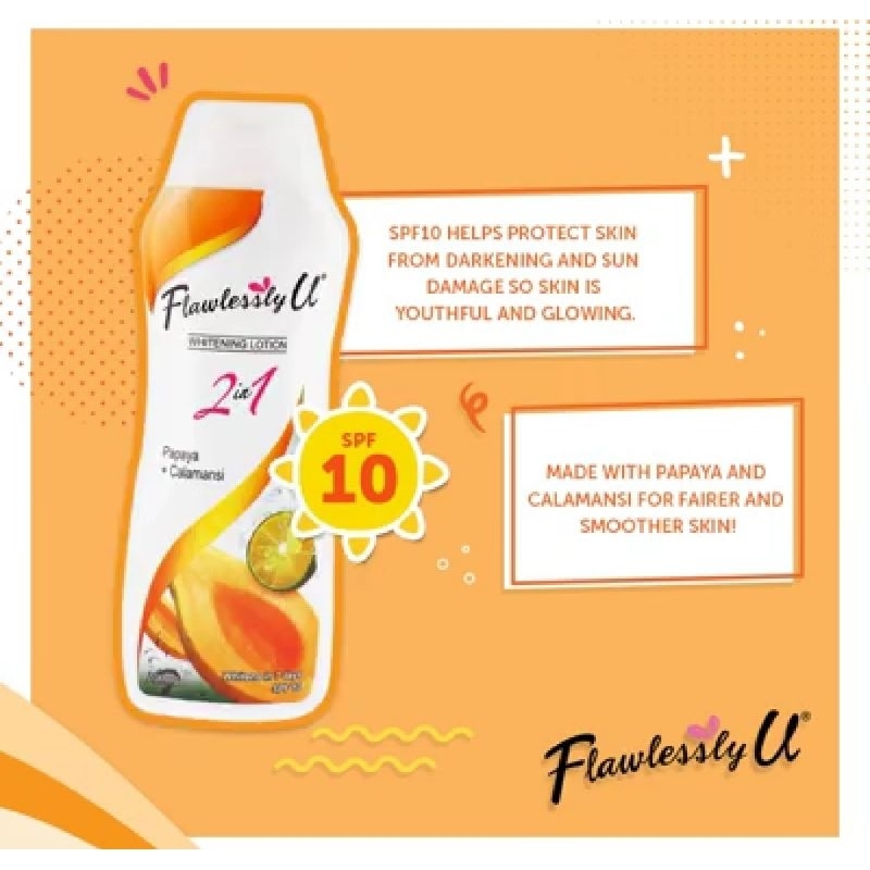 Flawlessly U Lotion 300ml(Authentic) | Shopee Philippines