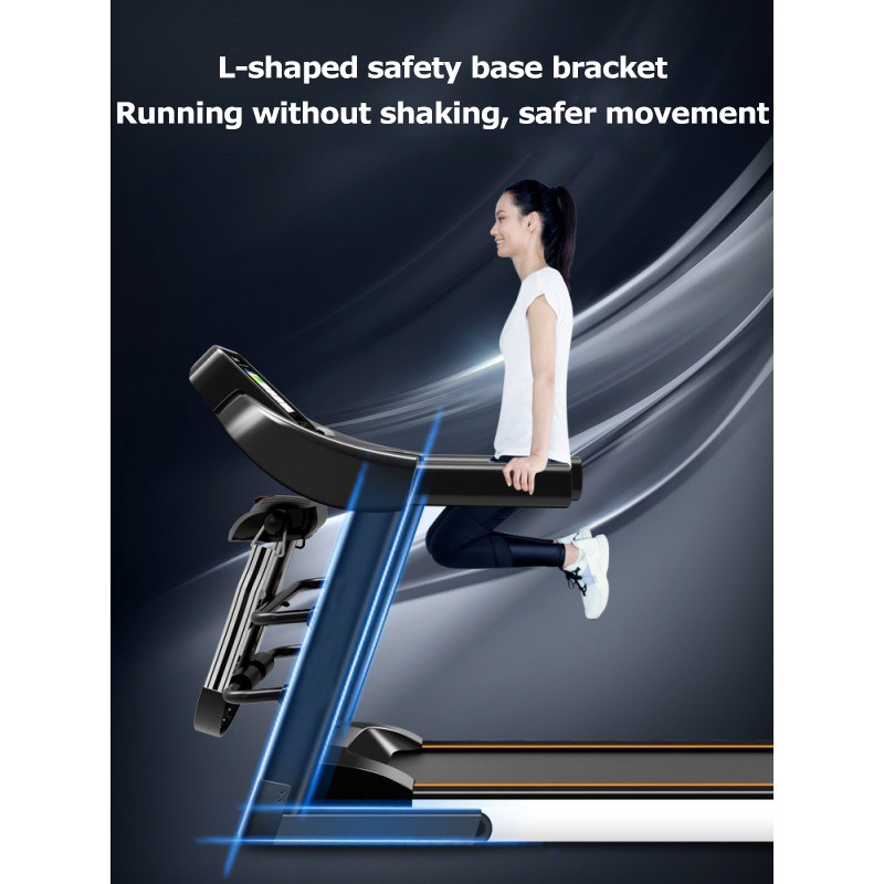 3.5HP threadmil High horsepower LCD screen foldable threadmill ...