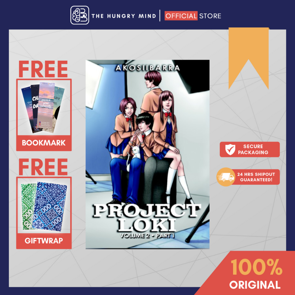 Project Loki Vol.2 Part 1-2 (ORIGINAL) by AkosiIbarra (PB) Soft Cover Book | Shopee Philippines