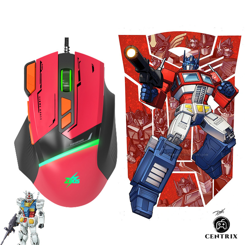 Centrix sales. Zeus x GD Wired Gaming Mouse with RGB LED Light 8 keys ...
