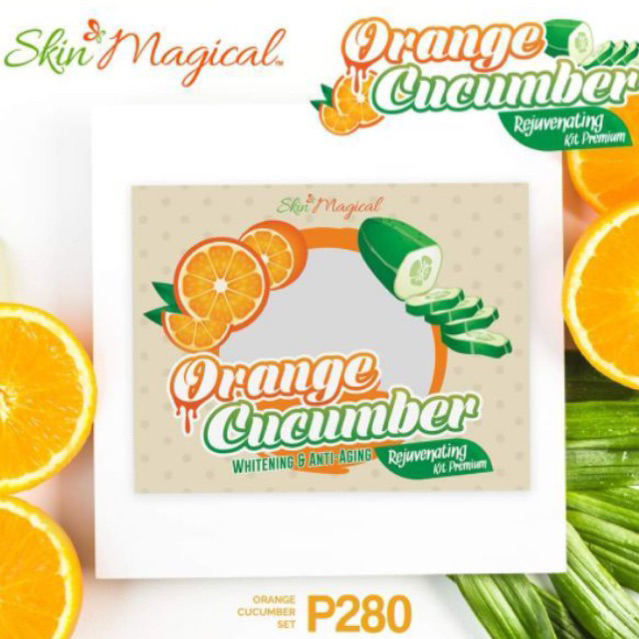 Skin Magical Orange Cucumber Set - Skin Magical | Shopee Philippines