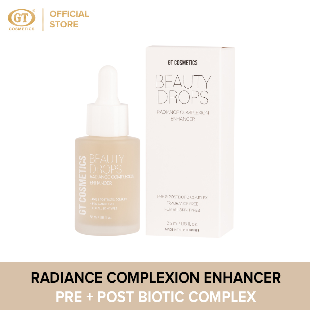 GT Cosmetics Beauty Drops - Radiance Complexion Enhancer Facial Serum ...
